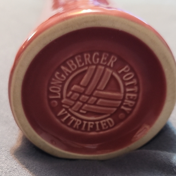 Longaberger | Accents | Vintage Longaberger Mauve Pottery Vase | Poshmark